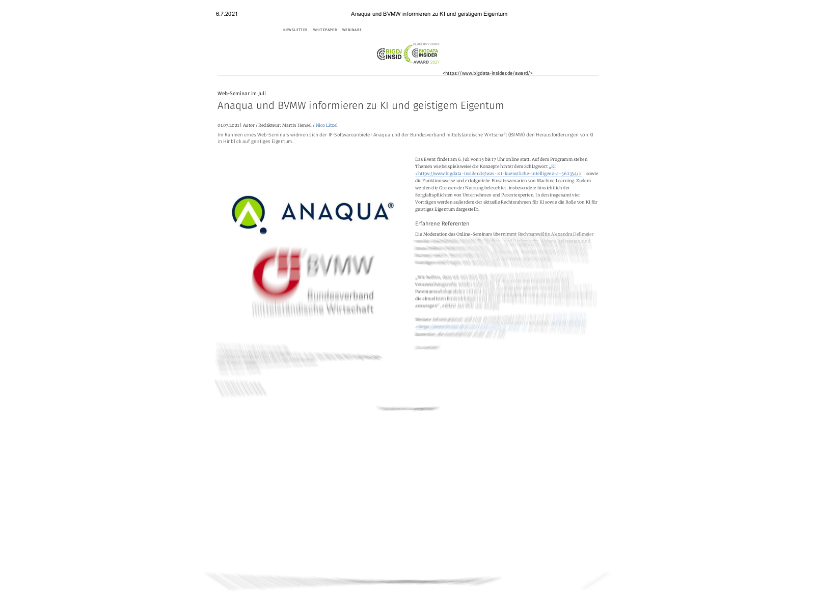 PR Agentur Intellectual Property, Urheberrecht, Patente